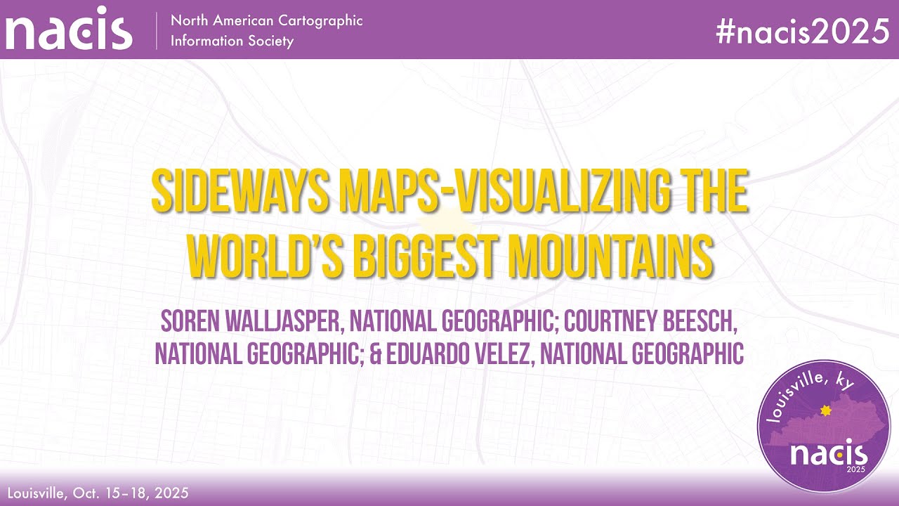 Sideways Maps—Visualizing the World's Biggest Mountains - Soren ...