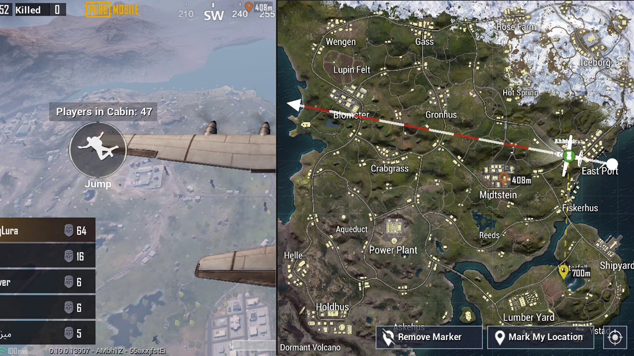 The secret place on the new map of pubg Mobile - YouTube