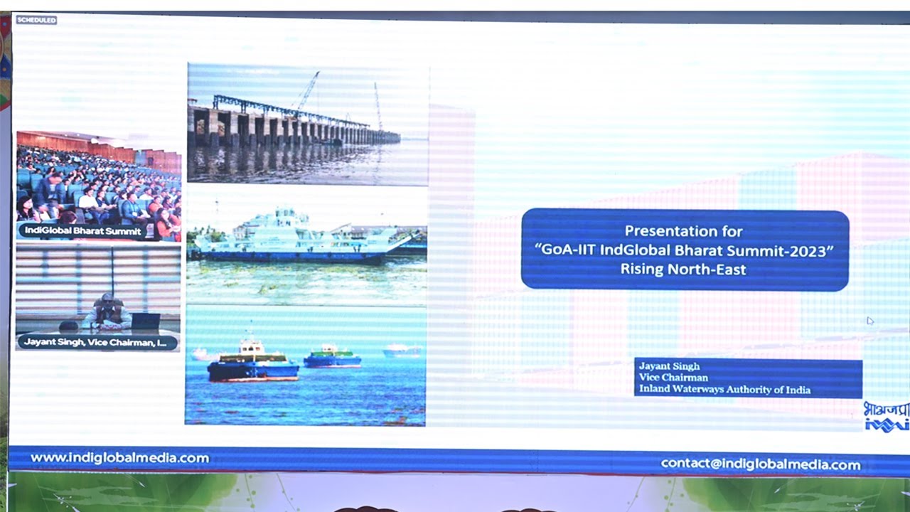 IndiGlobal Bharat Summit 2023: Shri Jayant Singh, IRTS, VC, Inland ...