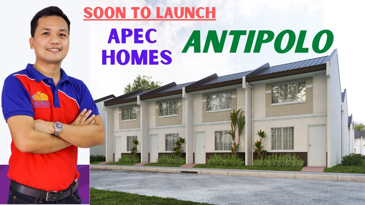 Apec Homes Antipolo | Soon to Launch this January 20, 2023 - YouTube