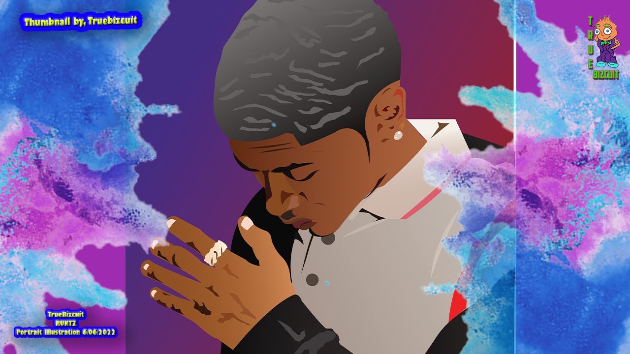 [Runtz] Vector Portrait Art | Twitch Streamer Vector Artwork by ...