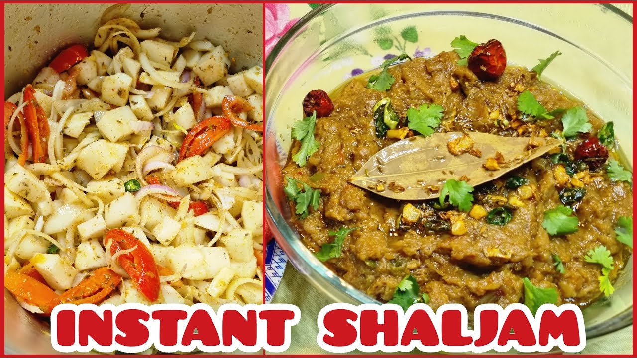 Quick & Easy Shalgam Recipe | Turnip #shaljam #sabzi - YouTube