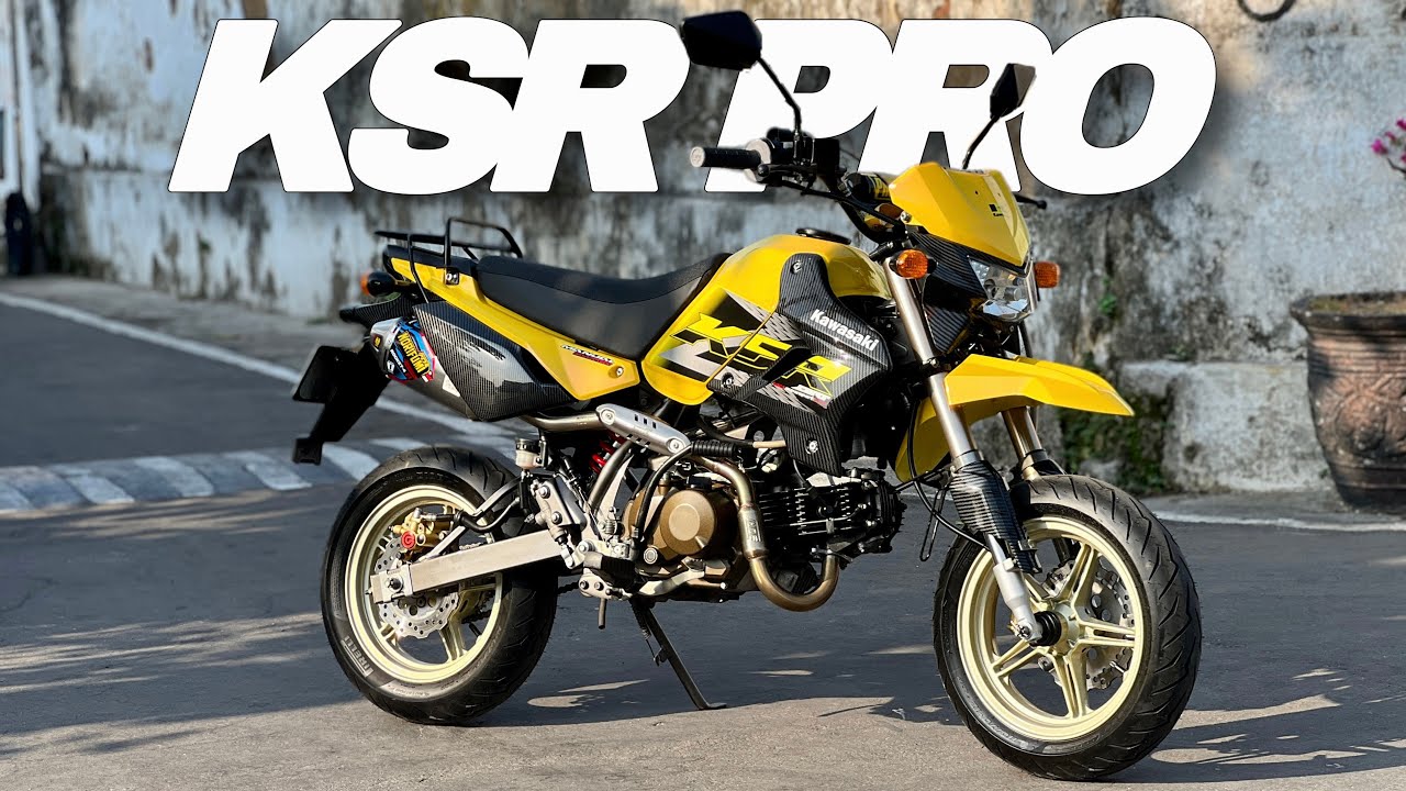 KAWASAKI KSR PRO 110CC DI JUAL || BADAS GARAGE - YouTube