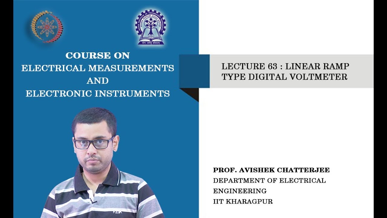 Lecture 63: Linear ramp type digital voltmeter - YouTube