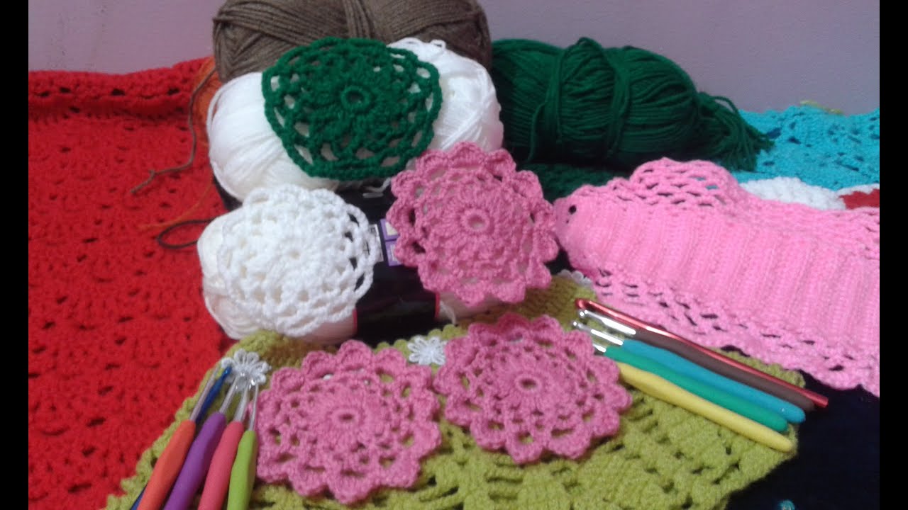 How to Crochet unit circular ( video tutoria) - YouTube