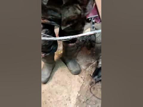 очистка от изоляции - YouTube