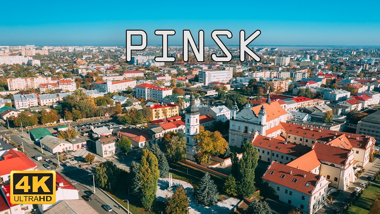 Pinsk, Belarus 🇧🇾 | 4K Drone Footage - YouTube