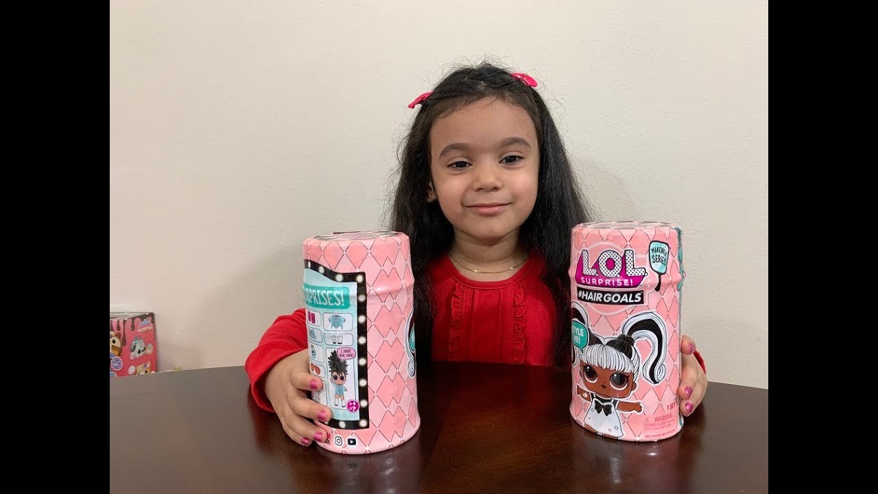 LOL Surprise Hairgoal Makeover Series Doll Unboxing Kids Toy Opening ...