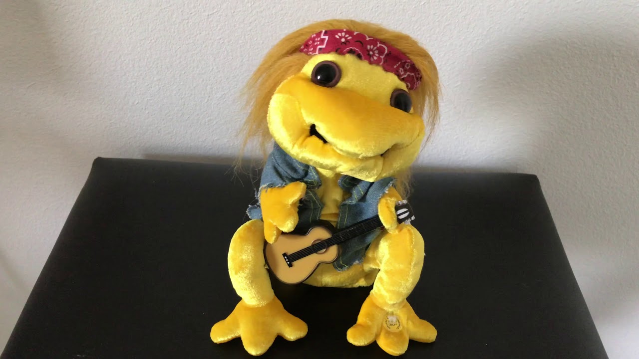 Gemmy - Frogz - Country - On The Road Again - Yellow (VERY RARE) - YouTube
