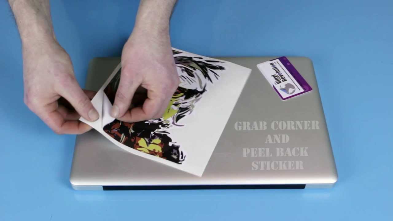 How To Apply A Vinyl Sticker - Vinyl Revolution - YouTube