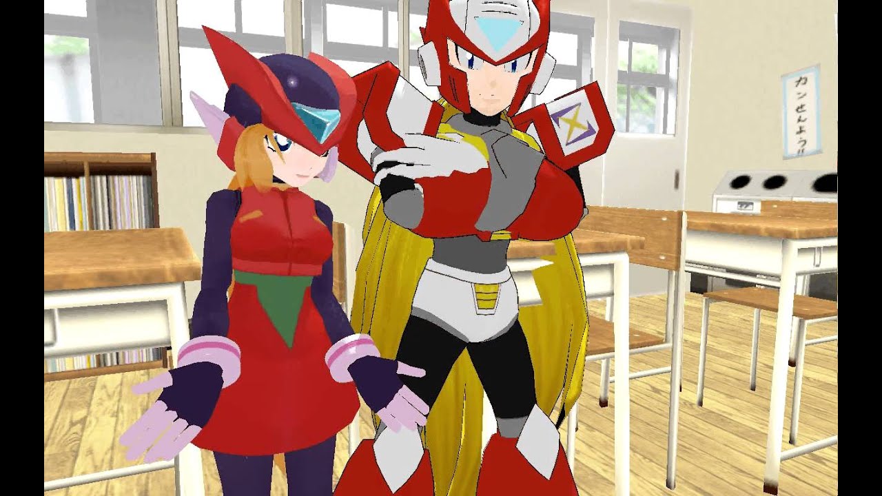 [MMD] Twighlight isn't liturature!-Bliss Zero, Zero, Axl and Cyber Elf ...