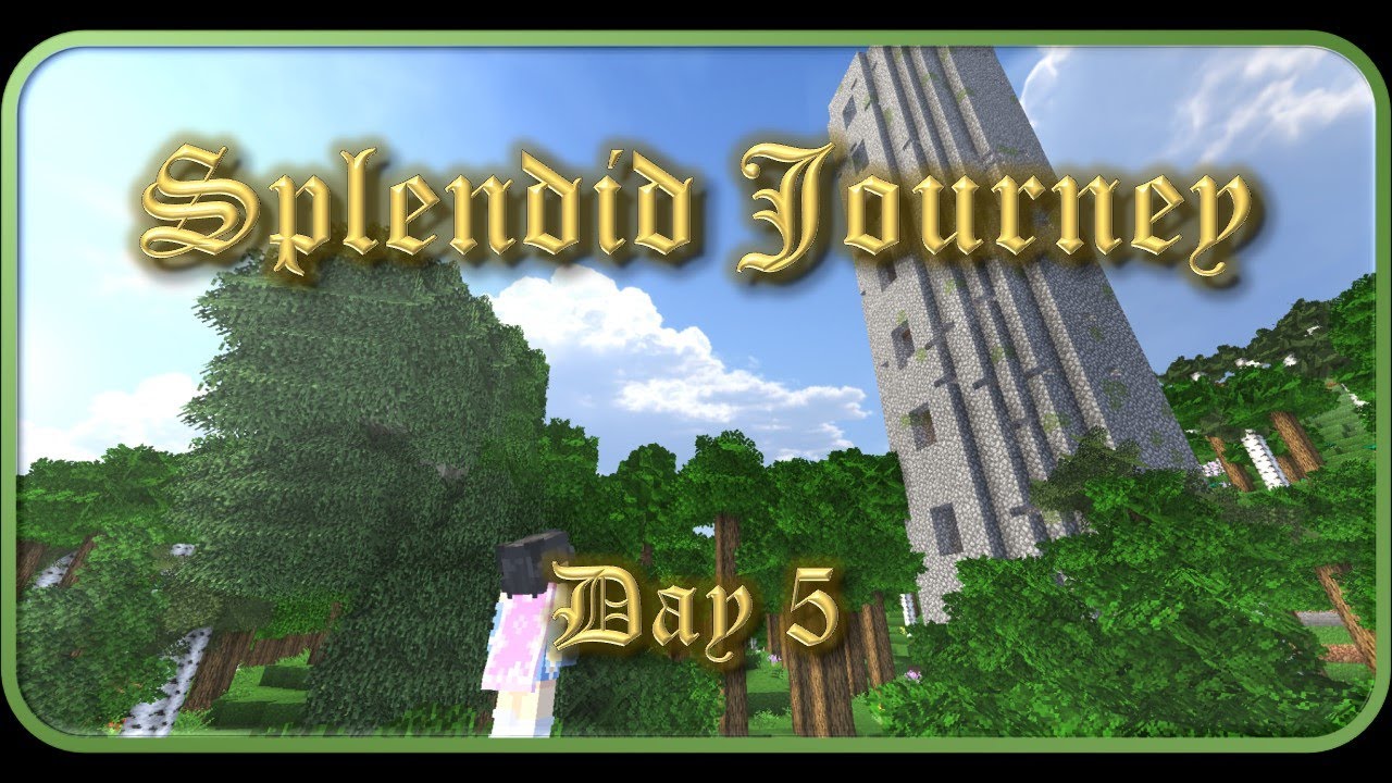 [Minecraft] Splendid Journey Day 5, Battle Tower !! - YouTube