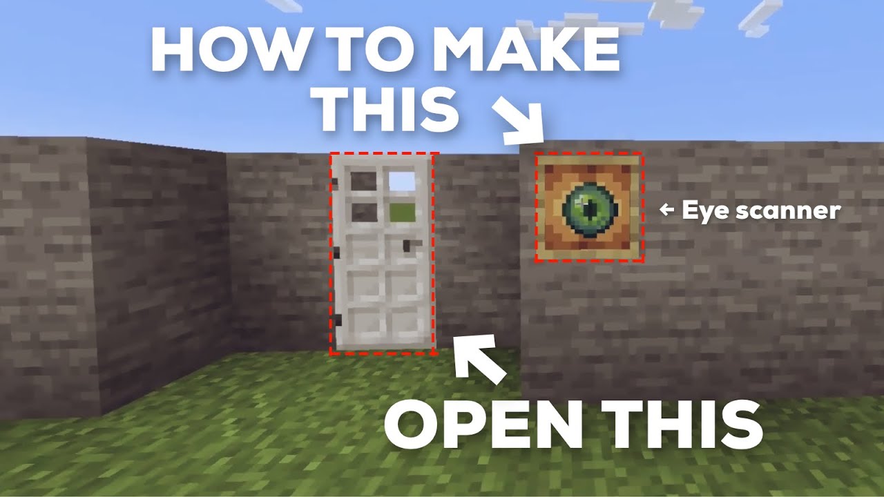 I made an eye scanner in Minecraft 1.17 - YouTube
