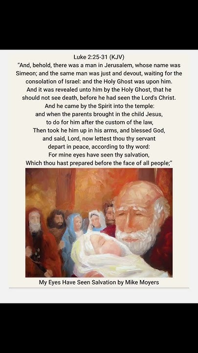 Simeon (Luke 2:25-31) - YouTube