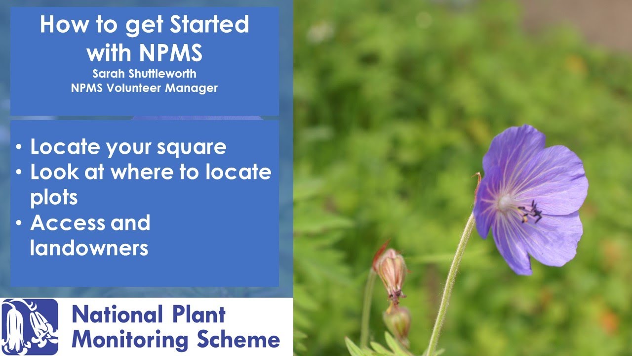 NPMS How to get started - YouTube