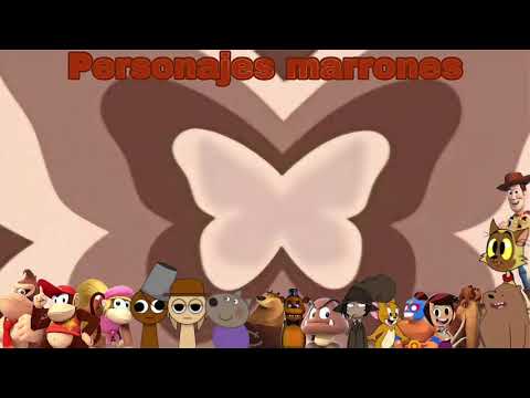 Que personajes marrones más pongo? :D🤎💚💕