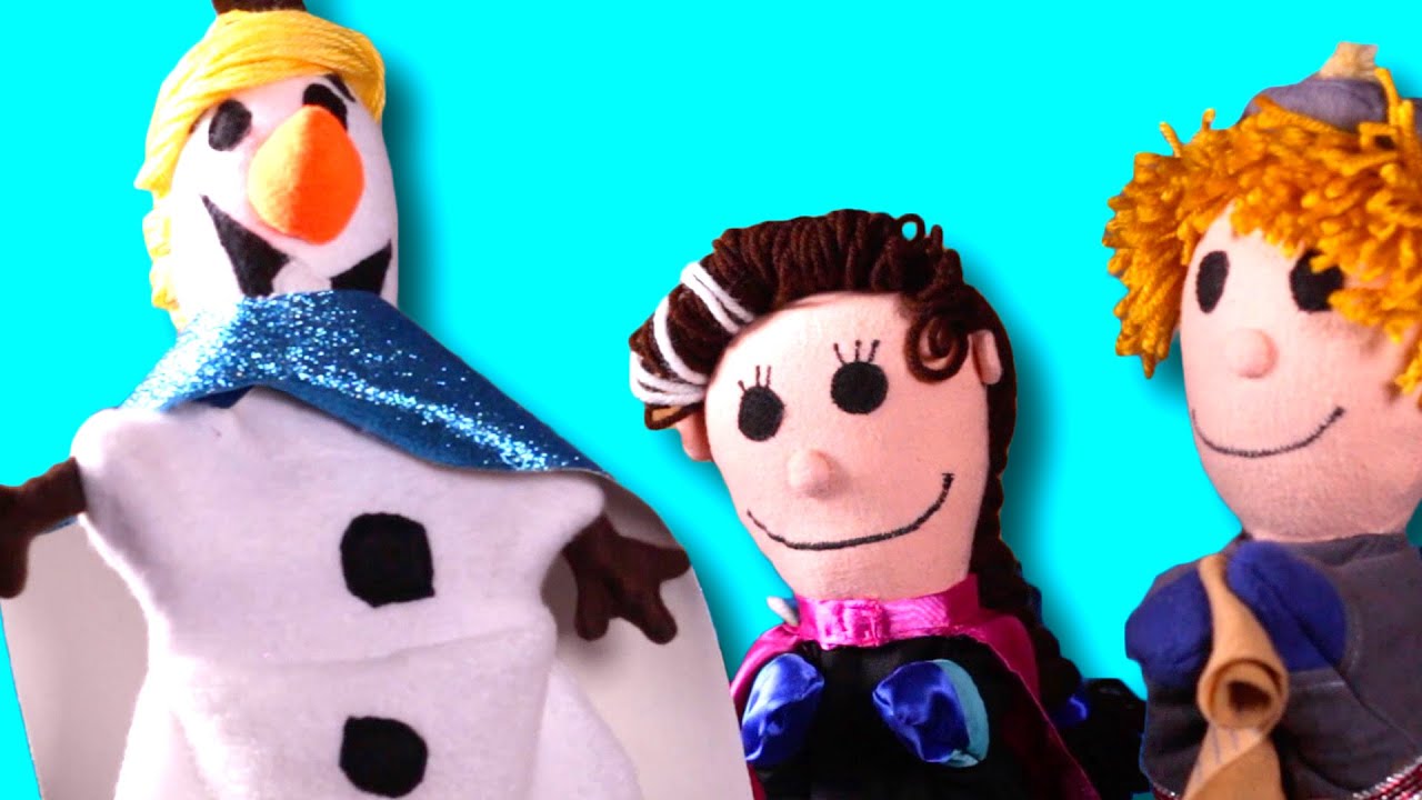 Elsa leaves and Olaf becomes the new queen! (Frozen Puppets) - YouTube