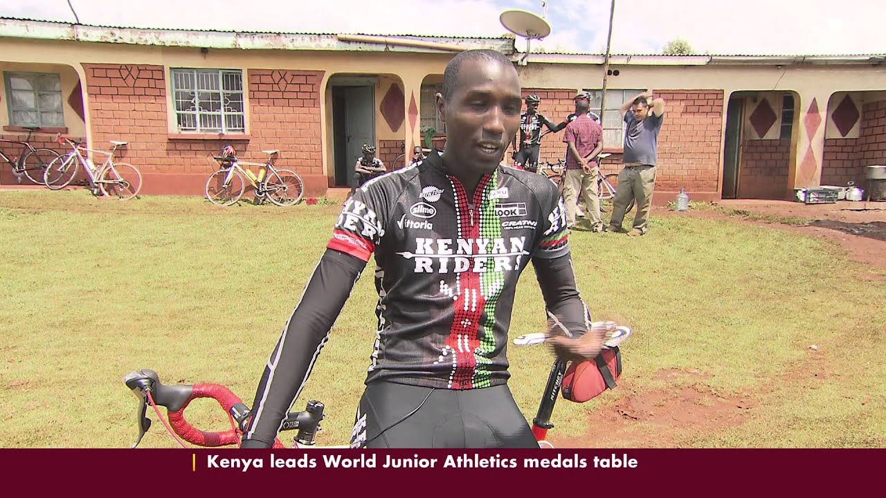 Kenyan town Famous for Athletics is home to emerging Cycling team - YouTube