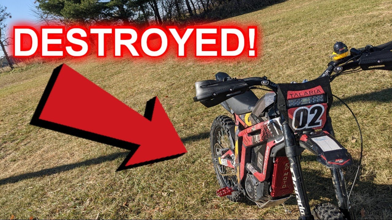 TALARIA GEAR BOX RIPPED IN HALF! - YouTube