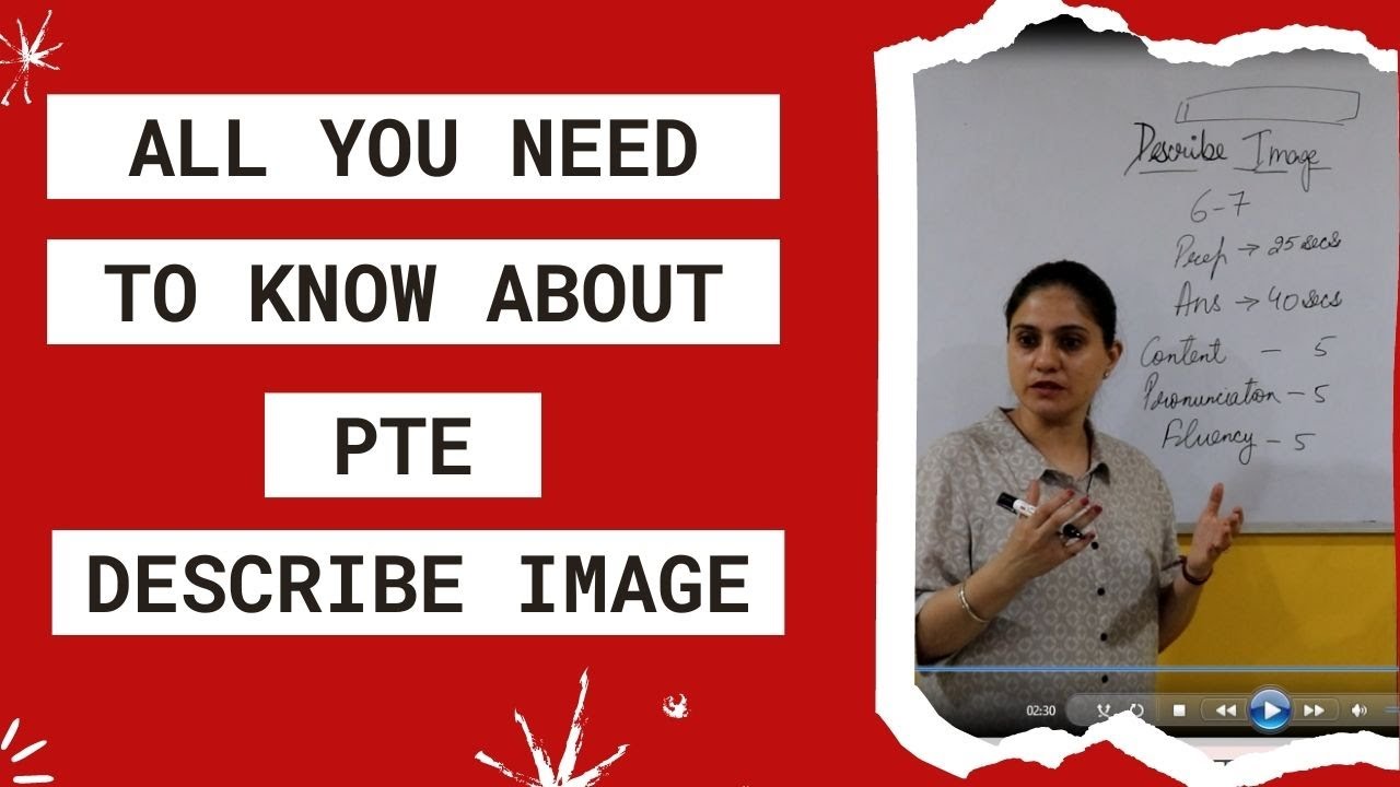 All you need to know about PTE Describe Images | PTE Live class on ...