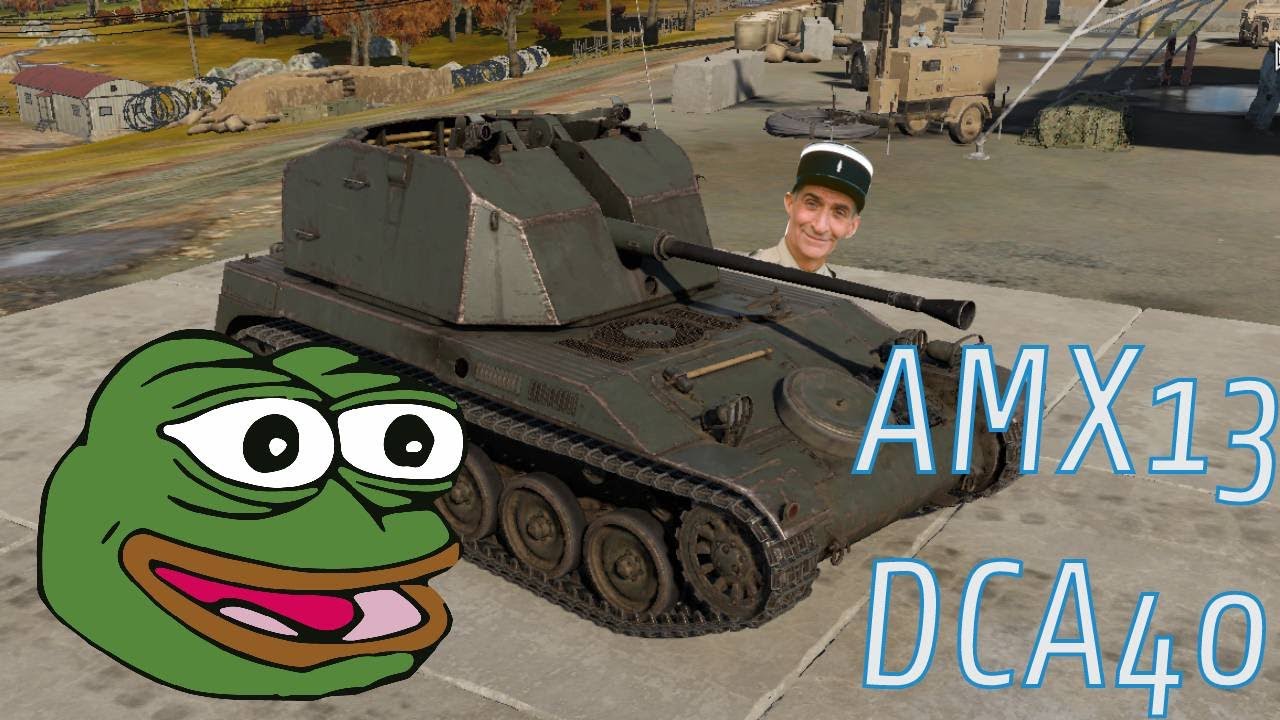 AMX-13 DCA-40 Review | (War thunder) - YouTube