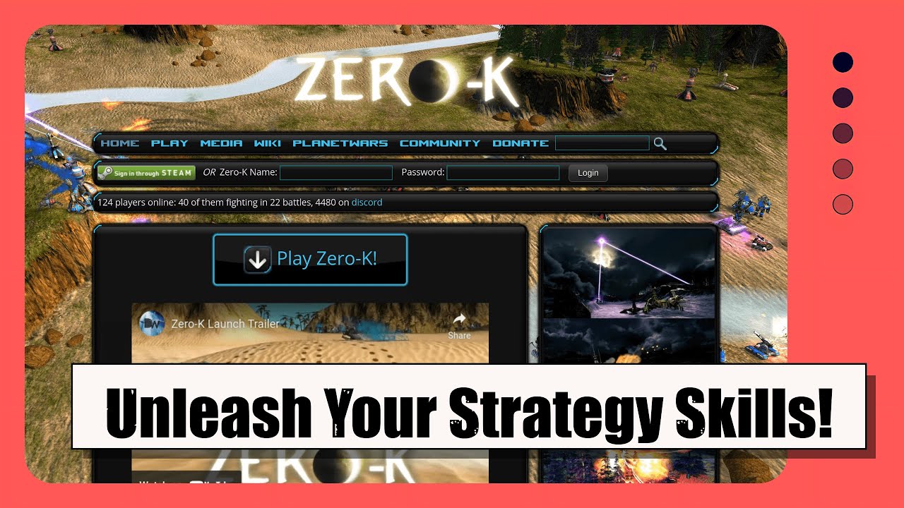 Zero-K: Explore a Free Sci-Fi RTS Game with Dynamic Gameplay and ...