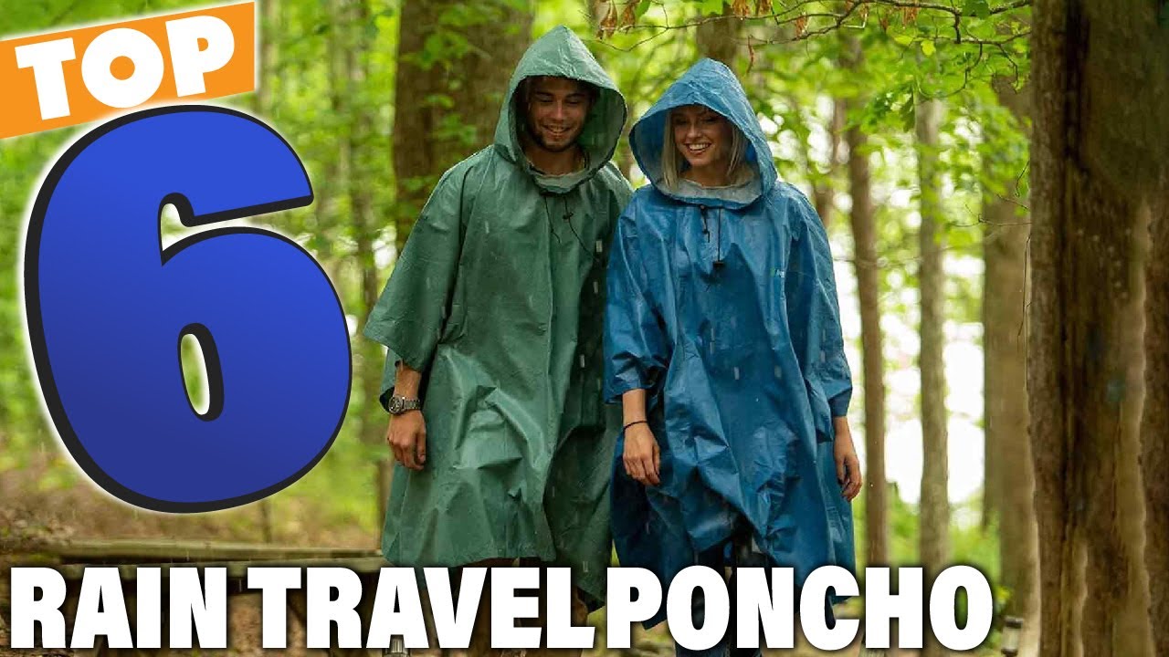 Top 7 Best Travel Ponchos for Rain | Stay Dry Anywhere You Go! - YouTube