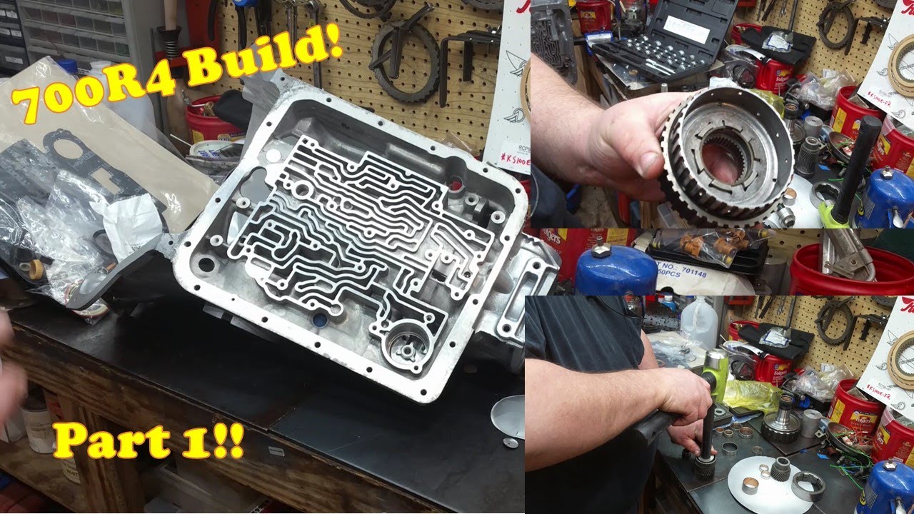 L2theW 700R4 Transmission Assembly Part1 Case prep, Forward Sprag ...