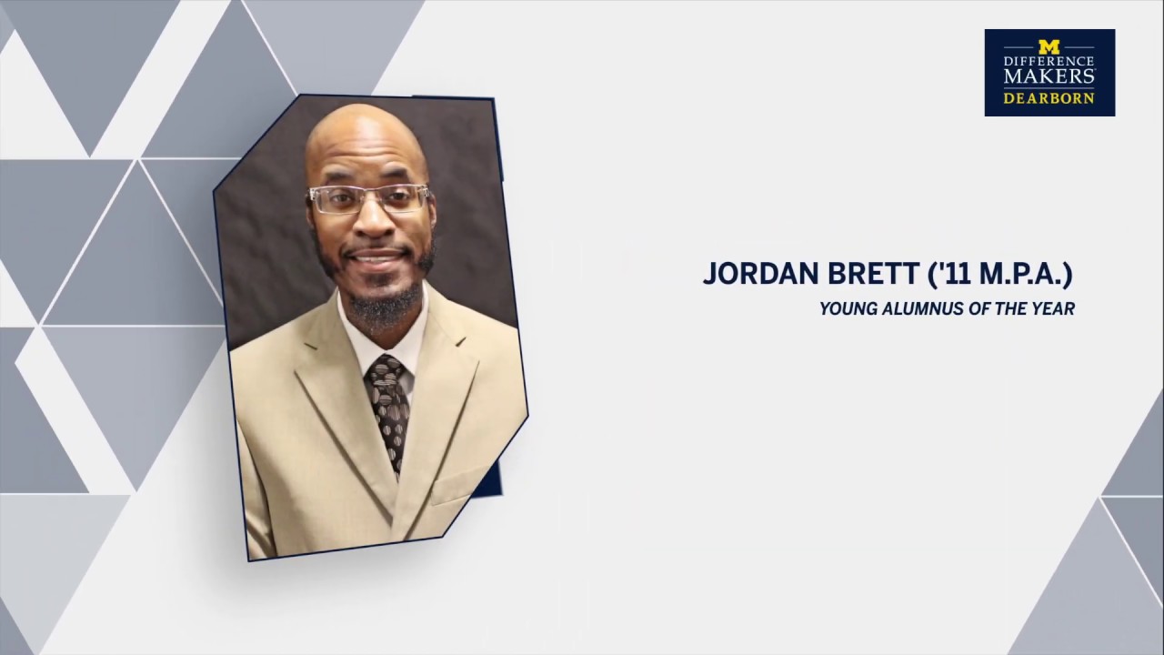 Jordan Brett | Young Alumnus of the Year 2019 - YouTube