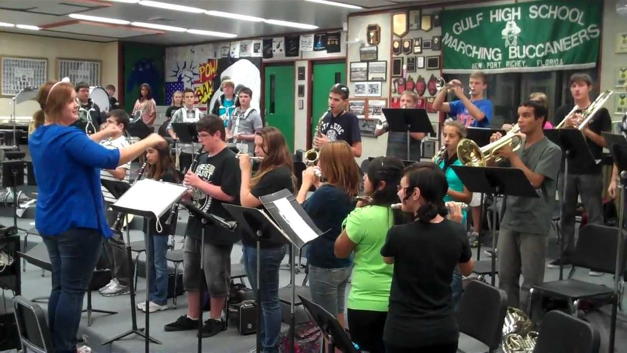 Oppa Gangnam Style - Gulf HS Band - YouTube