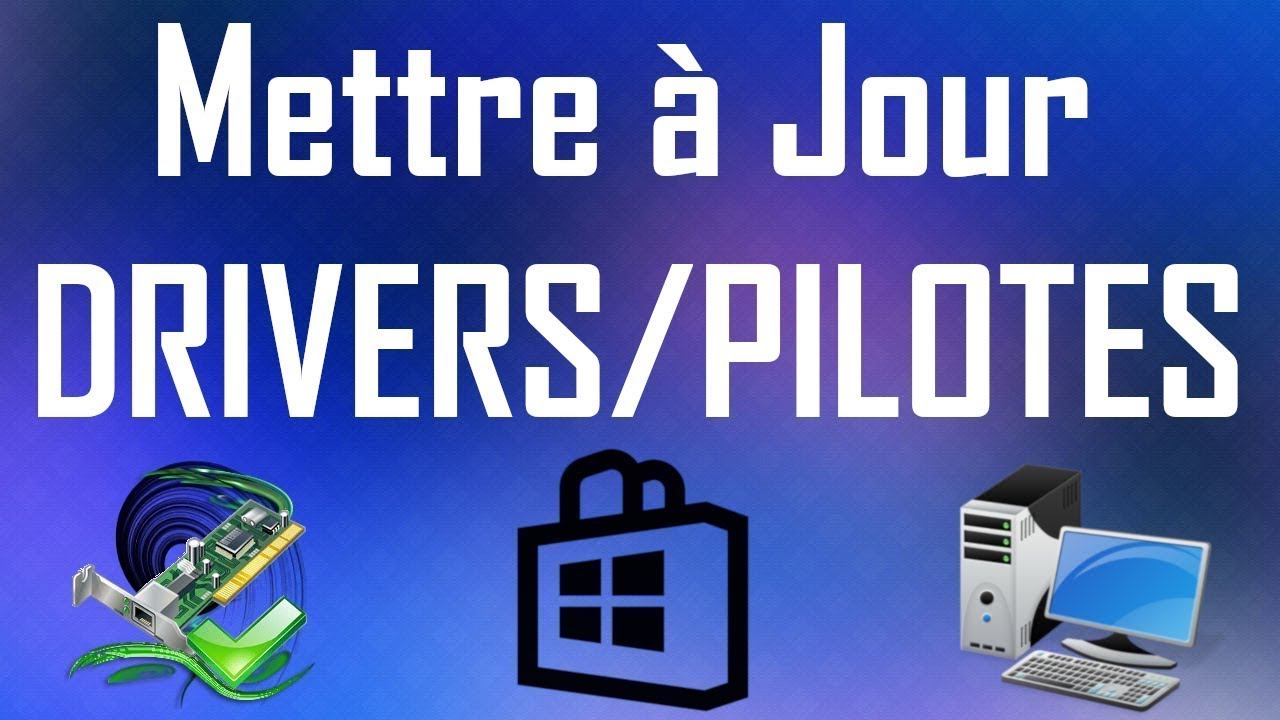 Installer Ses Pilotes/Drivers Sur Son Pc - YouTube