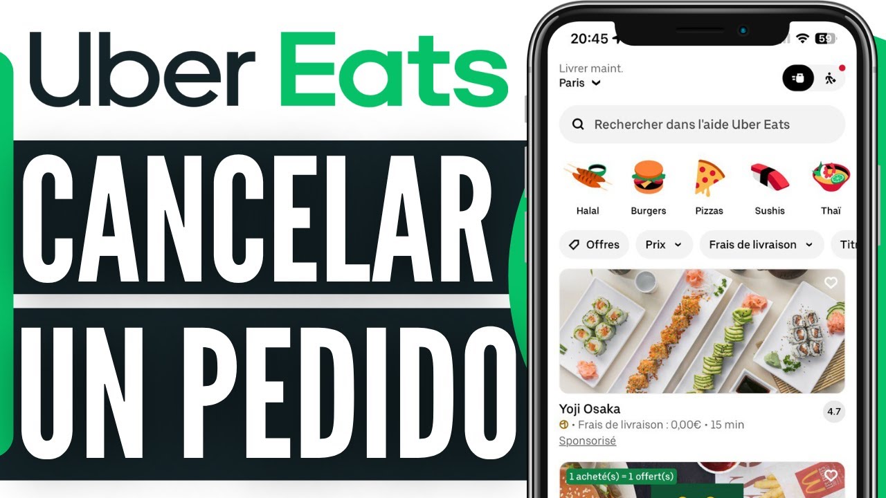 Como Cancelar Un Pedido De Uber Eats (2025) - YouTube