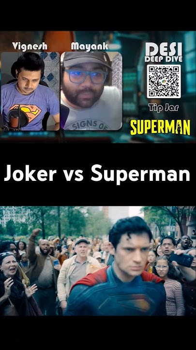 The difference between Joker and Superman #superman #jamesgunn # ...