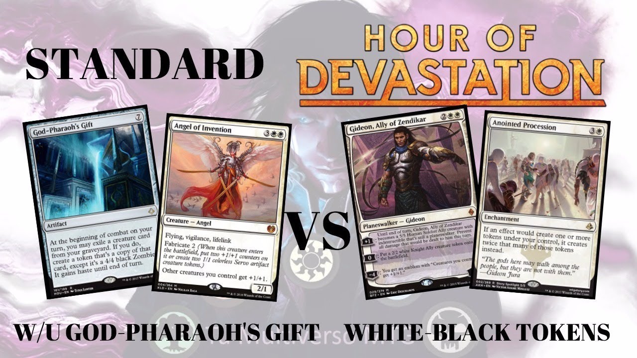 Standard – WU God-Pharaoh Gift Vs White-Black Tokens - YouTube