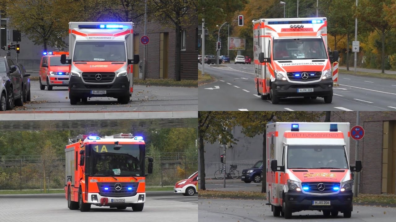 [Blaulicht Hannover| QR-Code RTW aus Celle] Einsatzfahrten ...