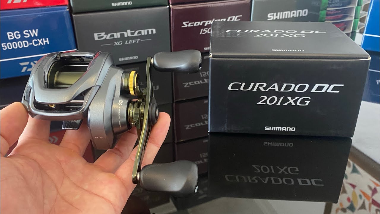 A fantástica Carretilha Shimano Curado DC 201 XG, um modelo que veio ...