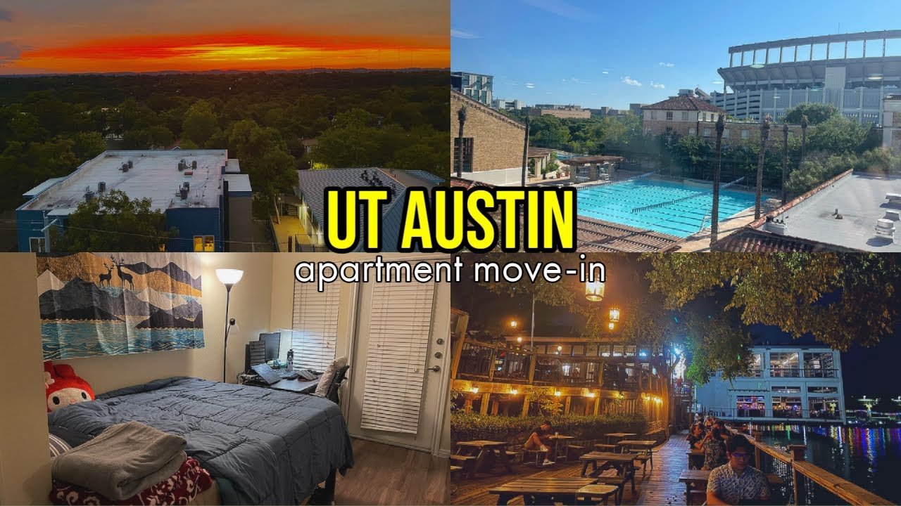 (eng/kor) Move-In Vlog Part 2 | UT Austin Apartment Tour | campus ...
