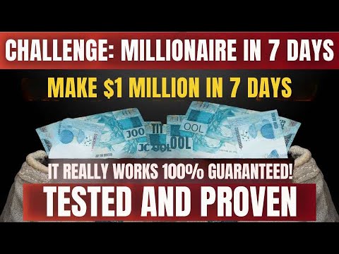 CHALLENGE - WIN 1 MILLION IN JUST 7 DAYS (100% GUARANTEED) - YouTube