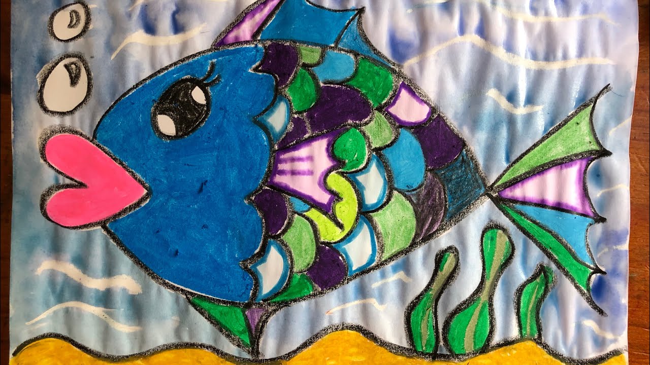 Fishy Art Project - YouTube
