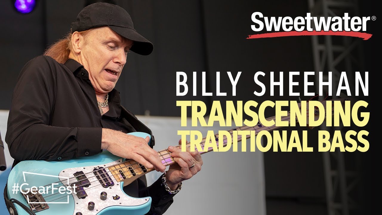 Transcending Traditional Bass with Billy Sheehan — GearFest 2019 - YouTube
