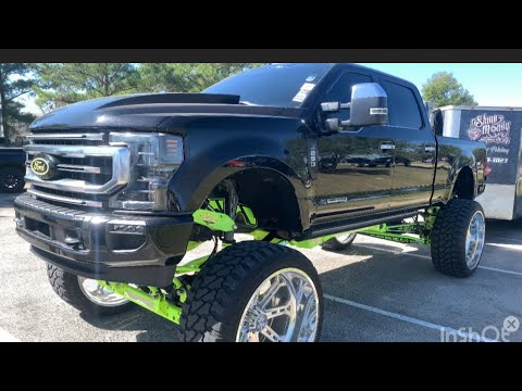 Insane Built F250 on Full Air Ride and 40s Is One Of the Cleanest ...