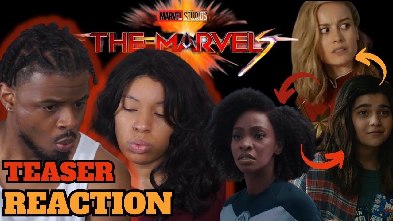 The Marvels | Teaser Trailer Reaction | #marvel - YouTube