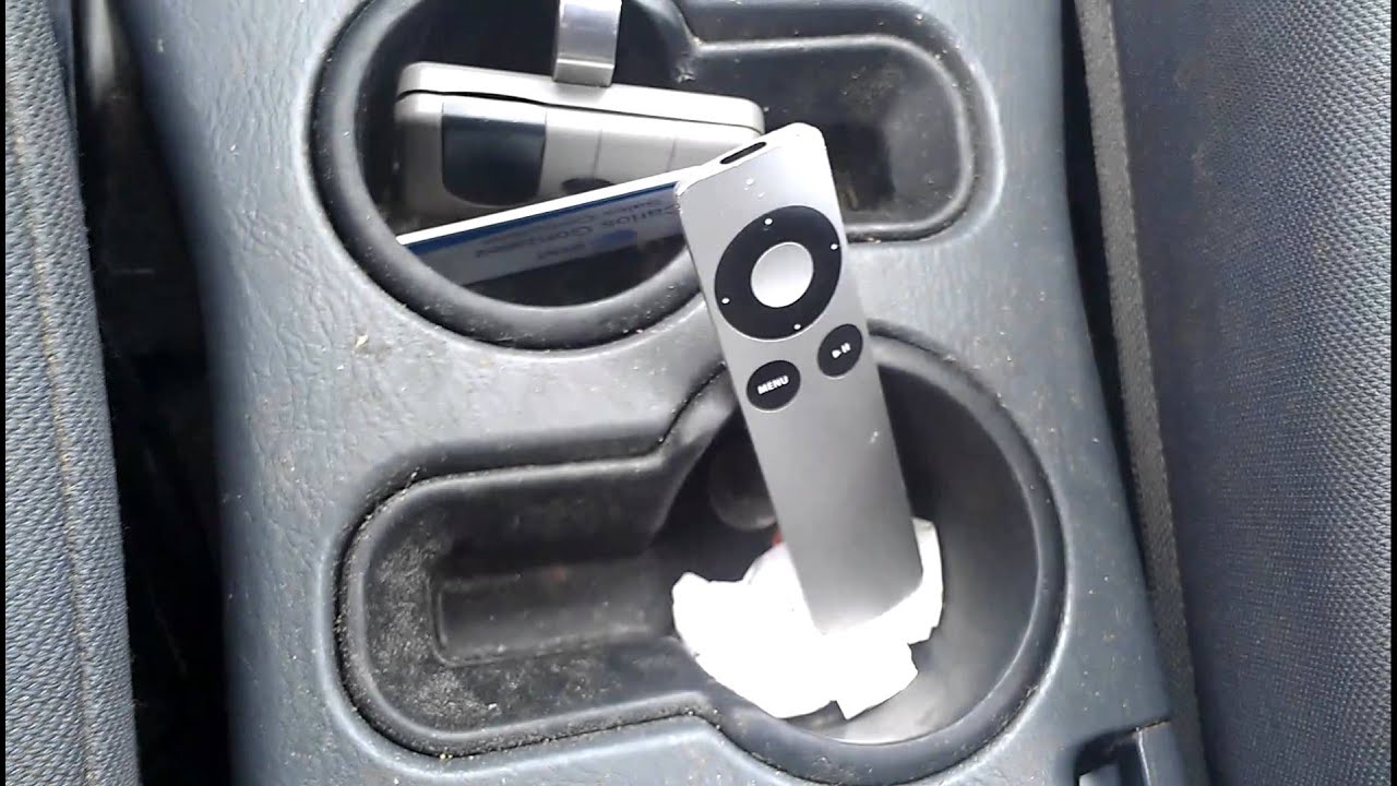 IPhone remote(controls my Apple tv in my car) - YouTube