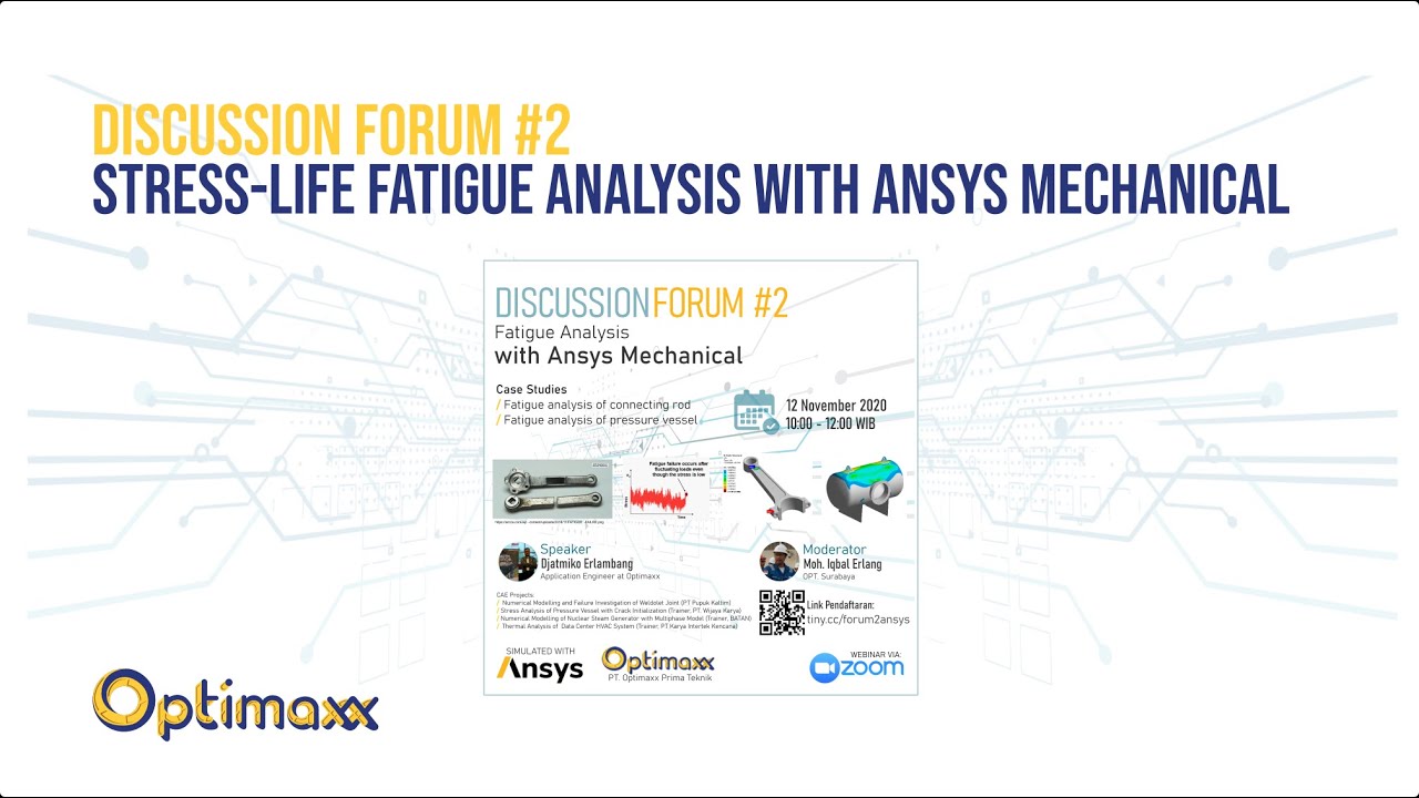 Discussion Forum #2 : Stress-Life Fatigue Analysis with Ansys ...