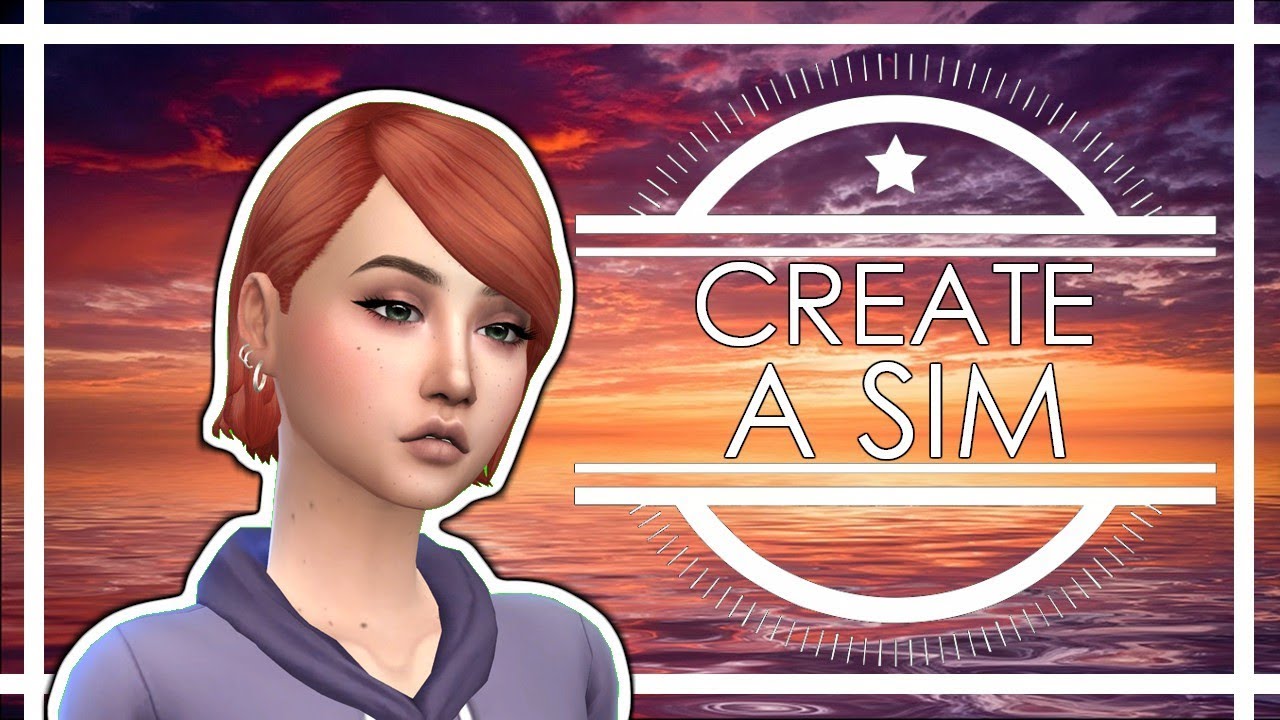 Create a Sim // The Sims 4 - YouTube