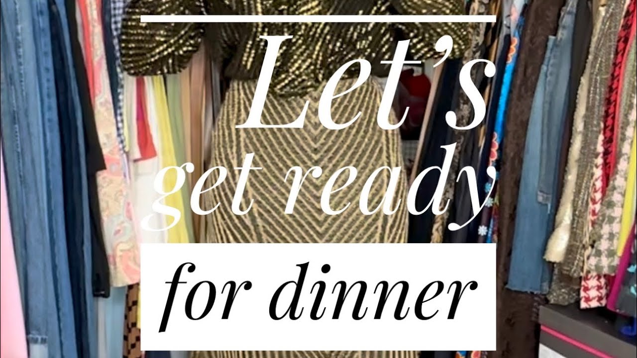 Getting ready for dinner, it’s gold and black - YouTube
