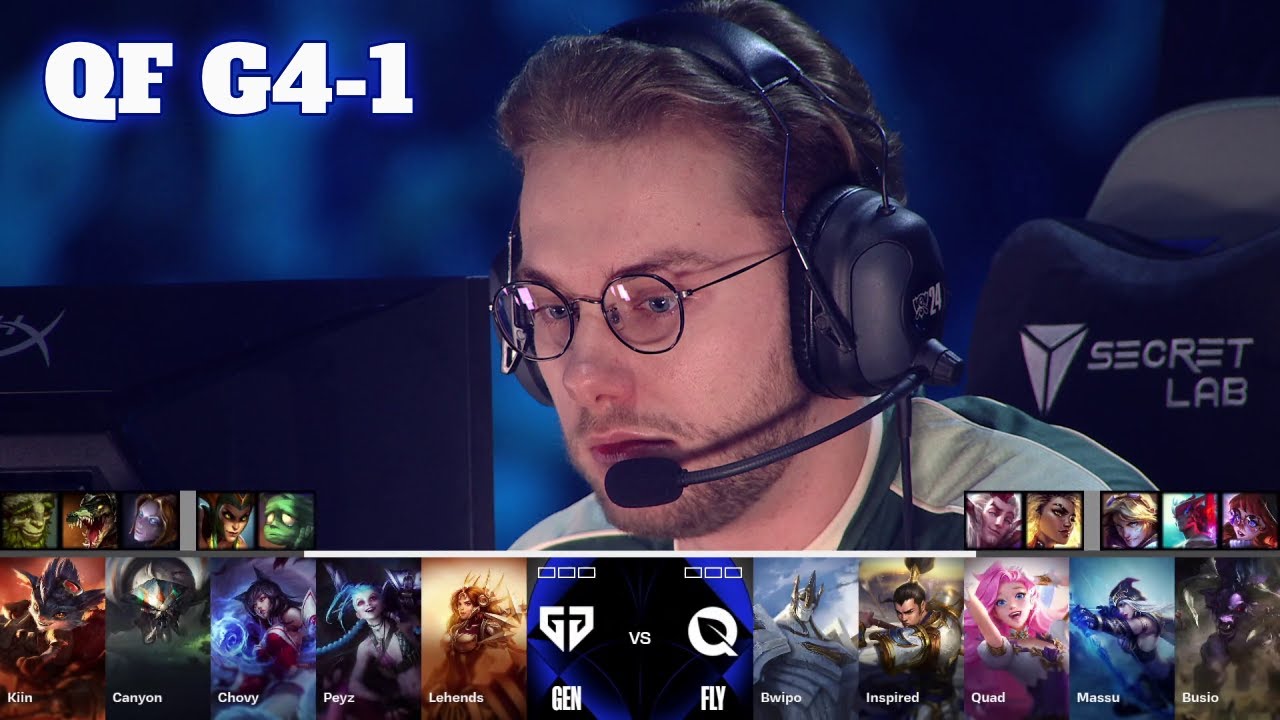 GEN vs FLY - Game 1 | Quarter Final LoL Worlds 2024 | Gen.G vs FlyQuest ...
