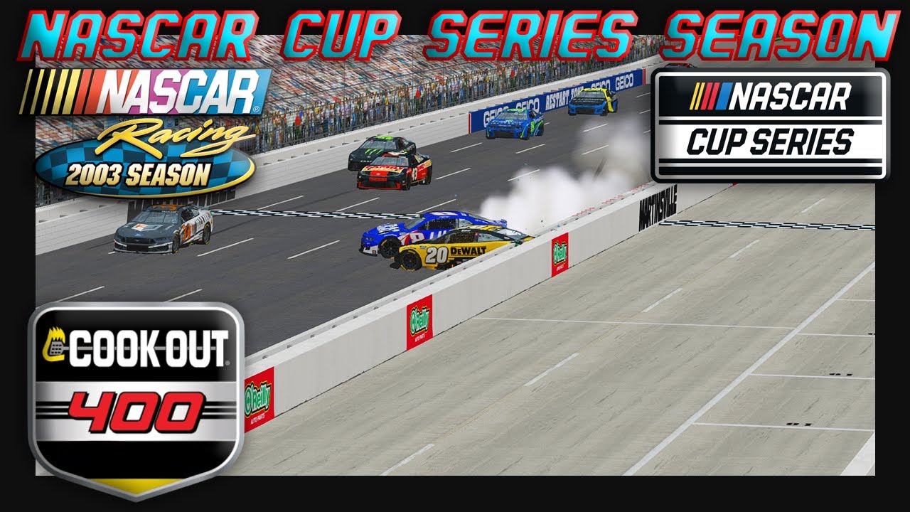 TWO CARS STUCK IN THE PIT WALL!! - NR2003 2025 NASCAR Cup Series Season ...