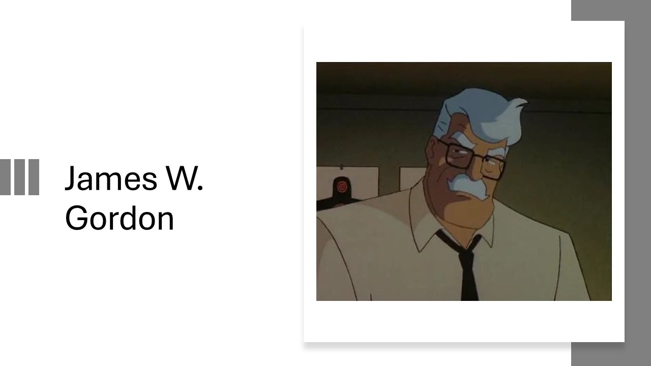 Commissioner Gordon | DC Animated Universe | Character File - YouTube