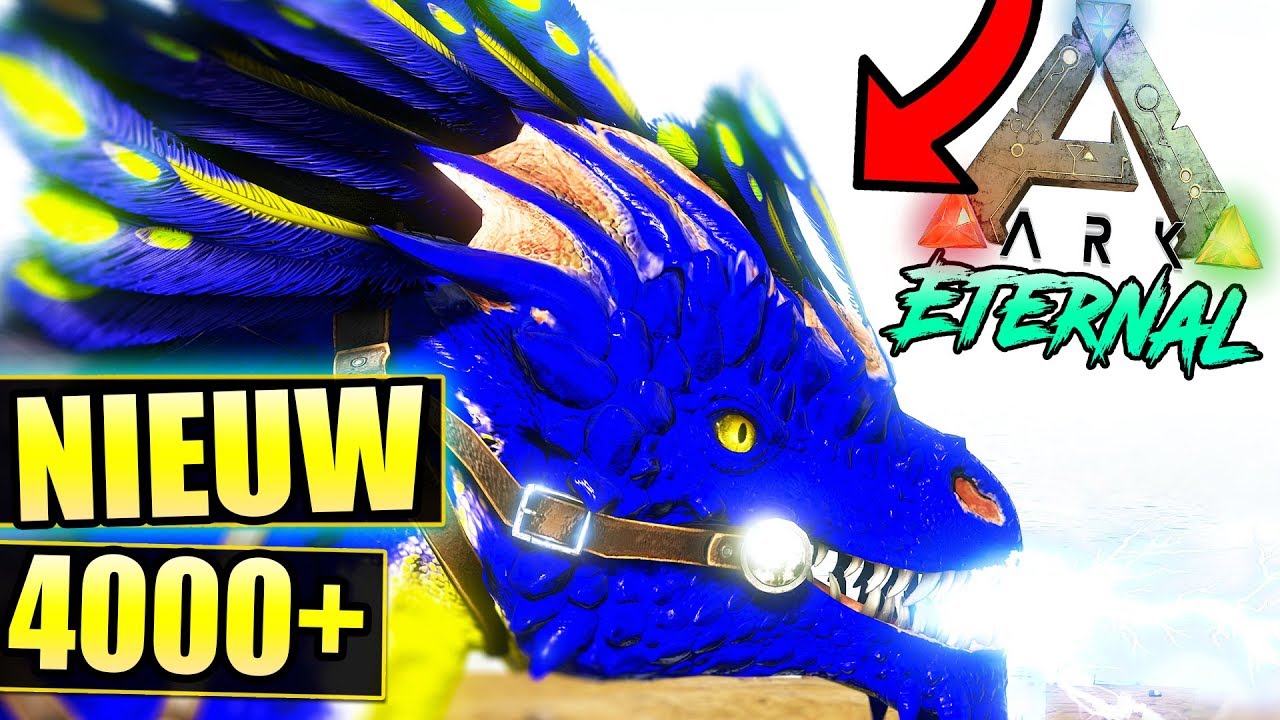NIEUWE 4000+ *STROOM ROCK DRAKE* IN RAGNAROK?! | ARK Eternal Mods #3 ...